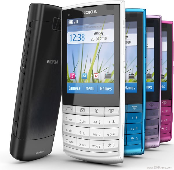 Nokia X3-02 touchscreen keypad phone for the masses , features 3g, wifi ...
